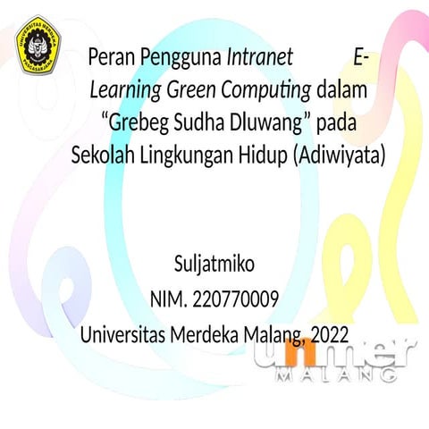 Peran Intranet E-Learning Green Computing dalam.pptx