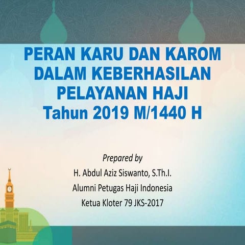 Peran karu dan karom 2019 | PPTX