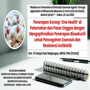 Penerapan Konsep 'One Health' di Peternakan dan Pasar Unggas dengan ...