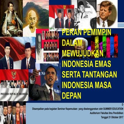 PERAN PEMIMPIN DLM MEWUJUDKAN INDONESIA EMAS.pptx