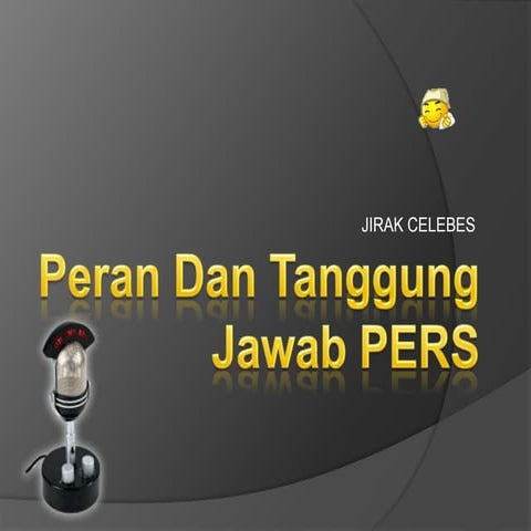 Peran & tanggung jawab | PPTX