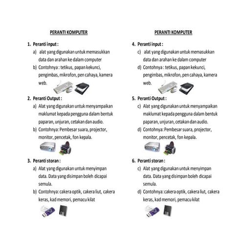 Peranti komputer | DOCX