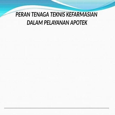 TENAGA TEKHNIS KEFARMASIAN dan tenaga vokasi | PPTX