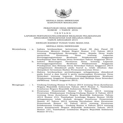 Surat Pemberitahuan Objek Pajak SPOP | PDF