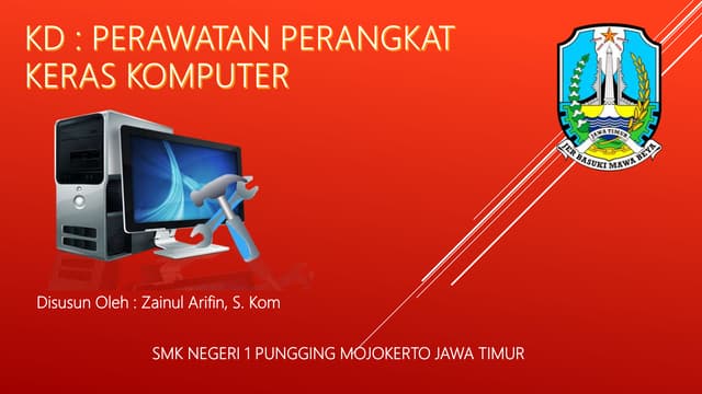 Komponen hardware Komputer | PPT