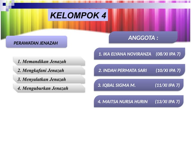 Slide kursus pengurusan jenazah | PPTX