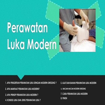 perawatan luka modern. Dhbh jsbshs jakabsj | PPTX