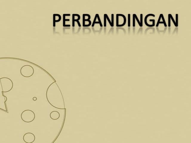 PowerPoint perbandingan MATERI kelas VII | PDF