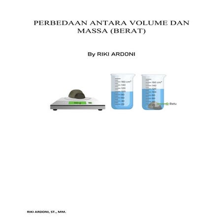 PERBEDAAN ANTARA VOLUME DAN MASSA (BERAT) - Riki Ardoni.pdf