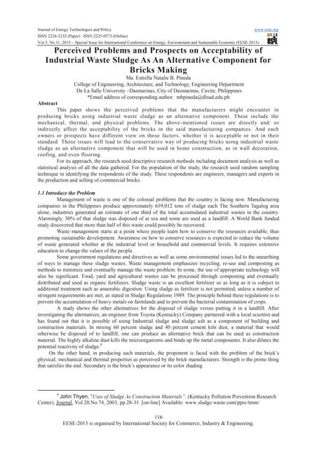 PREPARATION OF BRICK USING WASTE WATER SLUDGE.pptx