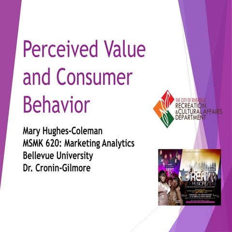 Perceived Value and Consumer Behavior | PPTX