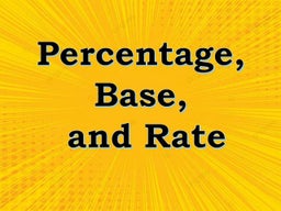 How to Use Percentage - Rate - Base (PRB) and Translation in Solving ...
