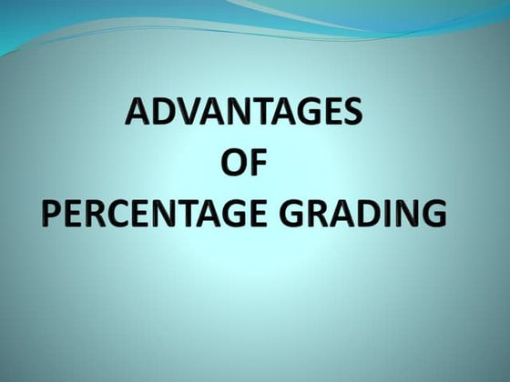 Types of grading system | PPTX