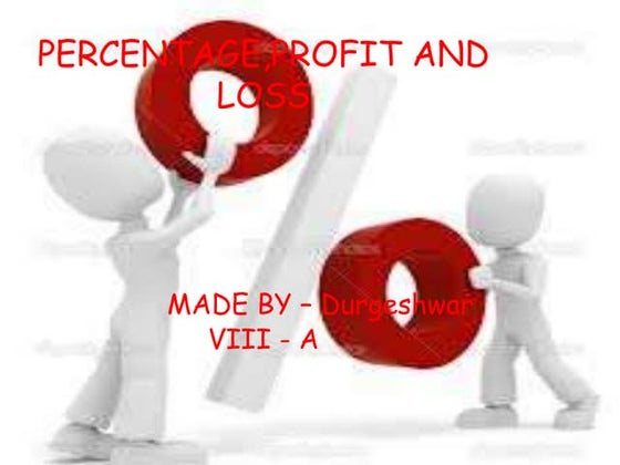 PROFIT AND LOSS | PPTX | Business Accounting & Finance | Business