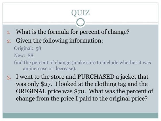 Ratios And Rates | PPT