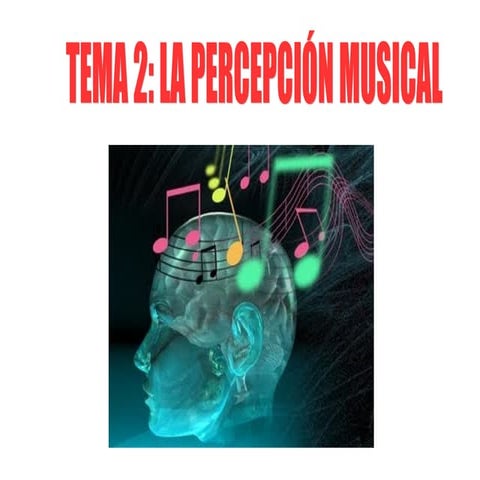 La percepción musical | PDF