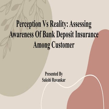 Perception Vs Reality Bank Deposite .pptx