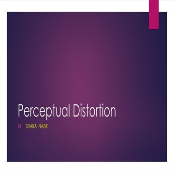 perceptual distortion.pptx pgdm/mba organisational behaviour | PPTX