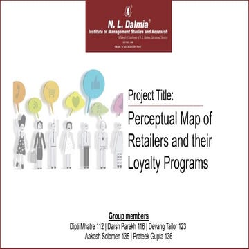 Perceptual map of retailers and thier loyalty programs (brand ...