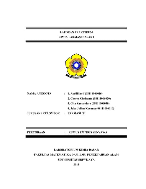 Laporan Praktikum Reaksi - Reaksi Kimia | PDF