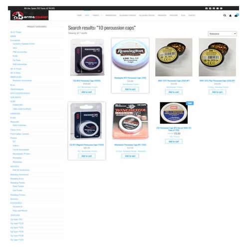 10 Percussion caps in USA | PDF