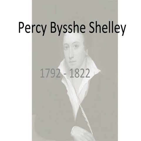 Percy Blythe Shelley | PPT