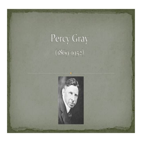 Percy gray | PDF