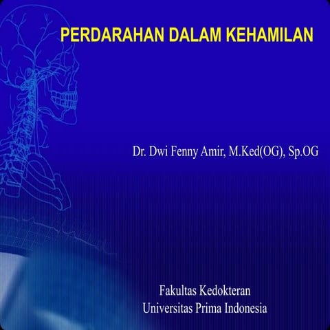 PERDARAHAN DALAM KEHAMILAN DFA.ppt abcdef | PPT | Pregnancy | Reproductive Health