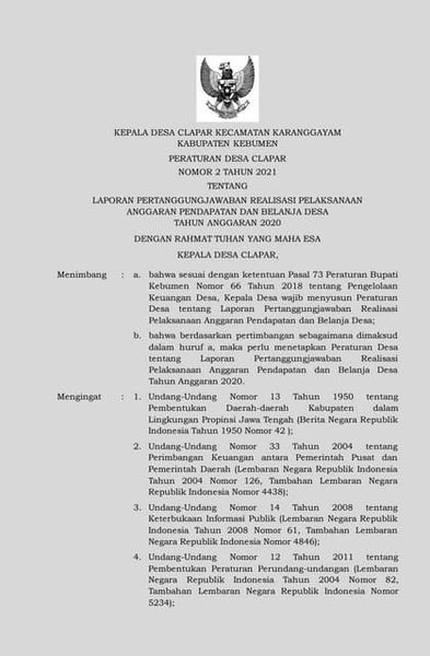 Format keputusan kepala desa tentang penetapan status penggunaan aset… Format keputusan kepala desa tentang penetapan status penggunaan aset…