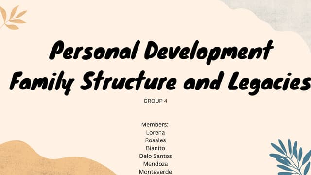 FAMILY STRUCTURES AND LEGACIES PERDEV.pptx