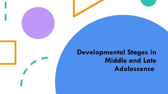 PERDEV MODULE 3 - the developmental stages | PPTX