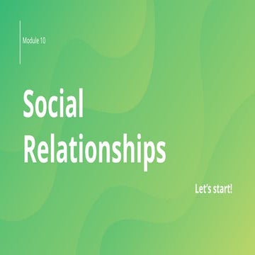 PERSONAL DEVELOPMENT LESSON SEVEN GRADE 12 | PPTX