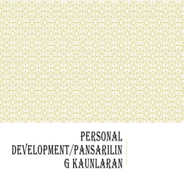 Module 2: Developing the Whole Person | PPT