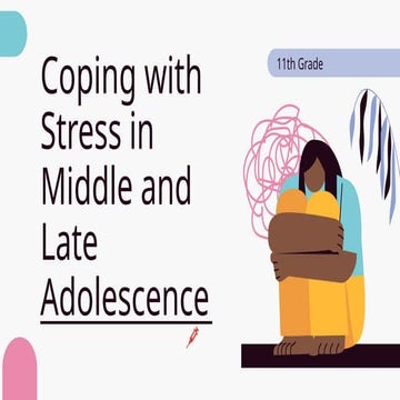 Perdev M5 Coping With Stress In Middle And Late Adolescence Pptx