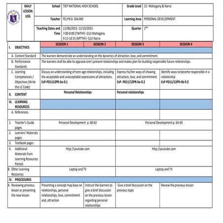 Personal development_Q2_Week 1_DLL .docx