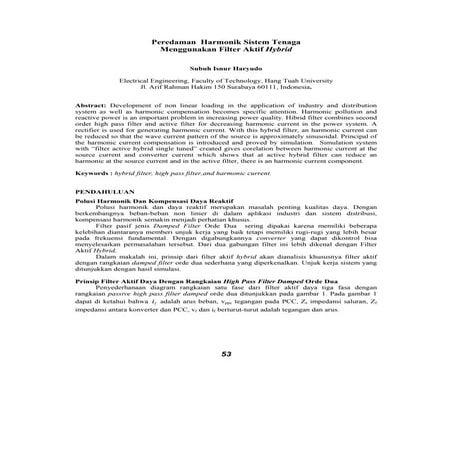 Peredam harmonic | PDF