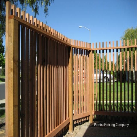 Pereira Fencing - Picket Fence Samples | PDF