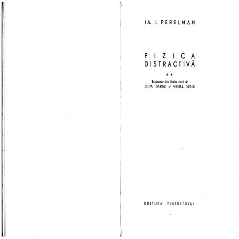 Perelman, iakov i. fizica distractiva - vol.2 - scan | PDF