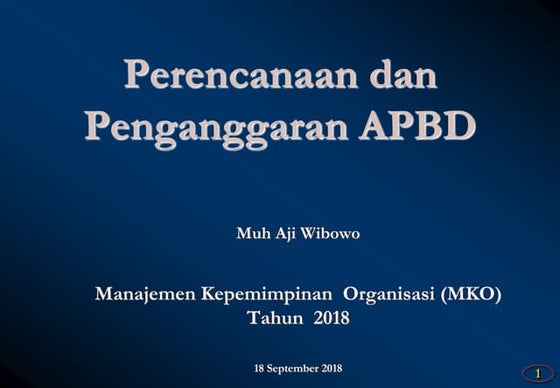 ASB dalam Perencanaan dan Penganggaran | PDF