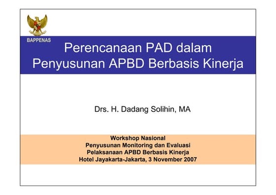 Alur penyusunan apbd | PDF