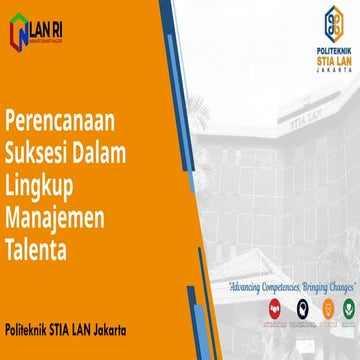 Perencanaan Suksesi Pegawai dalam Lingkup Manajemen Talenta.pptx