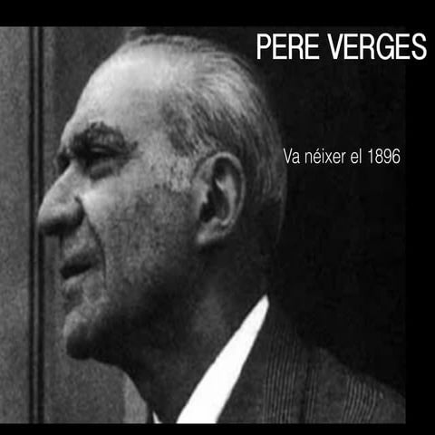 Pere Vergés i la seva obra | PDF