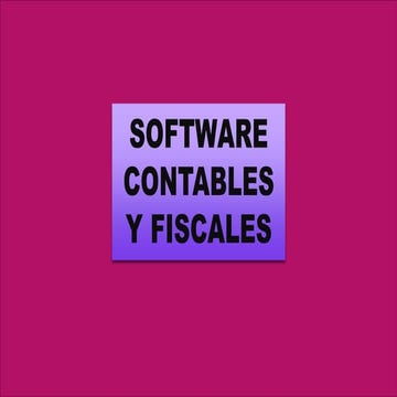 Software contable | PPTX