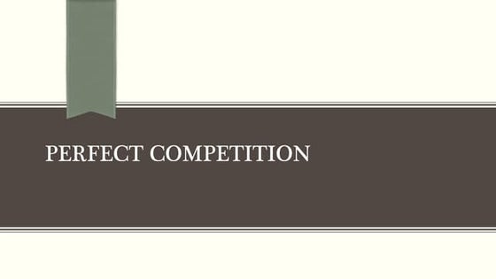 Imperfect Competition | PPT