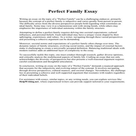 Perfect Family Essay.pdf