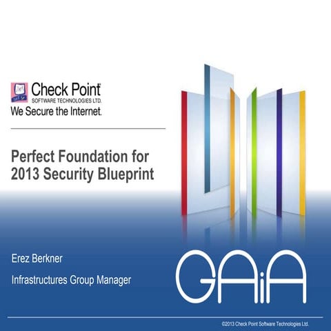 Checkpoint Firewall for Dummies | PPTX