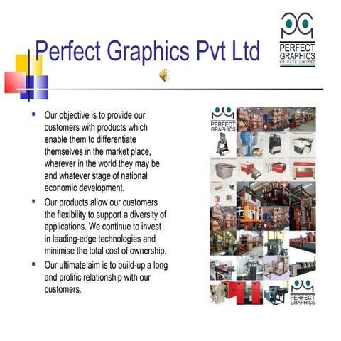 Perfect graphics pvt ltd all products | PPT
