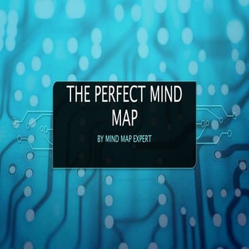 The perfect mind map | PPT