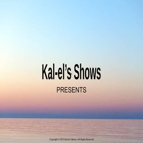 Perfect Peace (Slideshow by: Kal-el's Shows) | PPSX