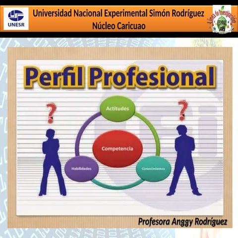 Perfil del egresado de la UNIVERSIDAD SIMON RODRIGUEZ | PPTX